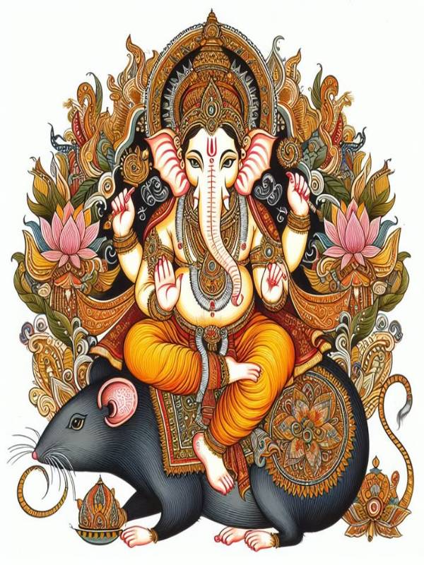 The story behind Lord Ganesha's Mouse (mushak) - MindStick YourViews ...
