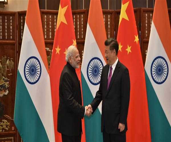Highlight the important development happened in Indo-China relation ...